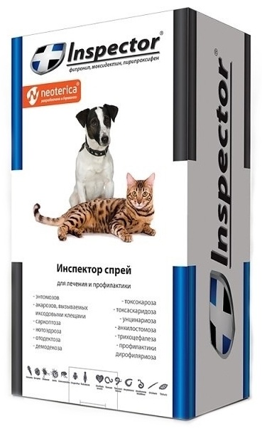 Купить Средство Inspector I211 для кошек и собак от блох, от клещей, от ...