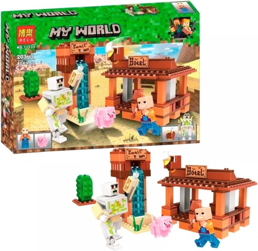 Купить Конструктор BELAMOS Bela My world 11133 в Алматы – Магазин на ...