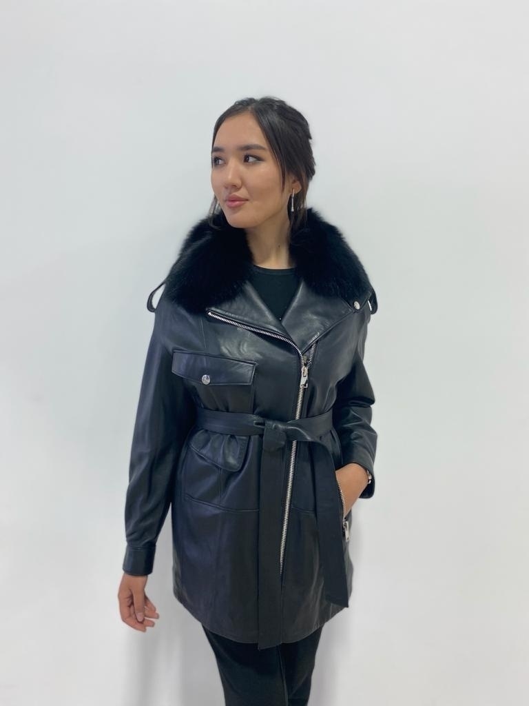 Купить Кожаная куртка Tamina 908035 в кредит в Алматы Kaspi Магазин