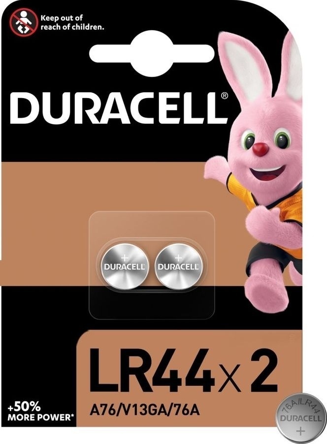 Купить Батарейка LR44 Duracell 2 шт в Алматы – Магазин на Kaspi.kz