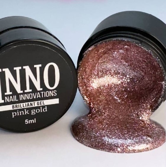 Купить INNO слюда Brilliant Pink Gold 5 мл в Алматы – Магазин на Kaspi.kz