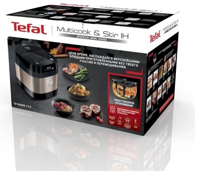 Купить Мультиварка Tefal RK905A32 черный в кредит в Алматы – Kaspi Магазин