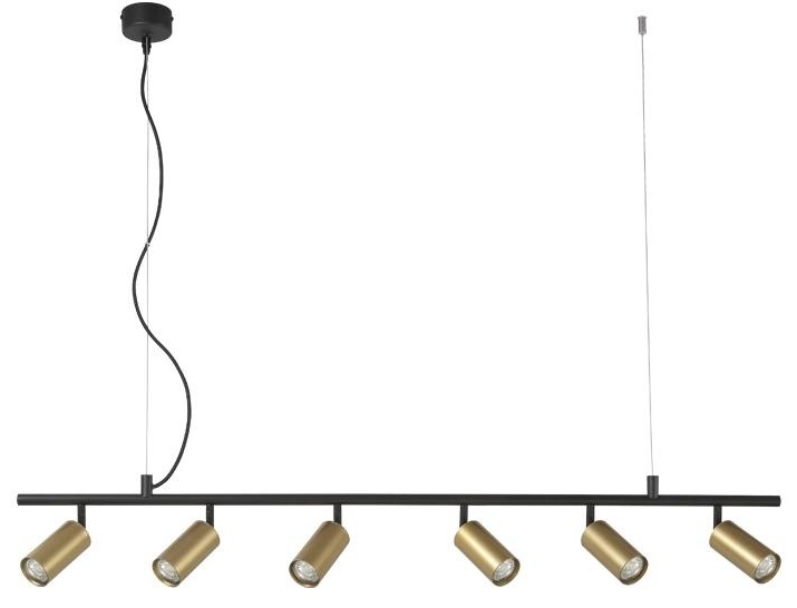 Купить Светильник Crystal Lux CLT 015C6 L1200 BL-GO 1400/236 GU10 в ...