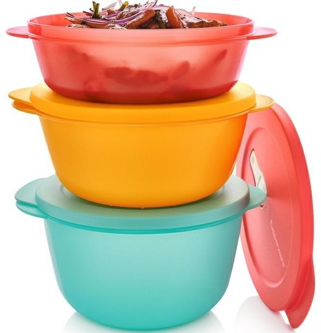 Купить Tupperware набор контейнеров В79 3 шт, пластик в Алматы ...