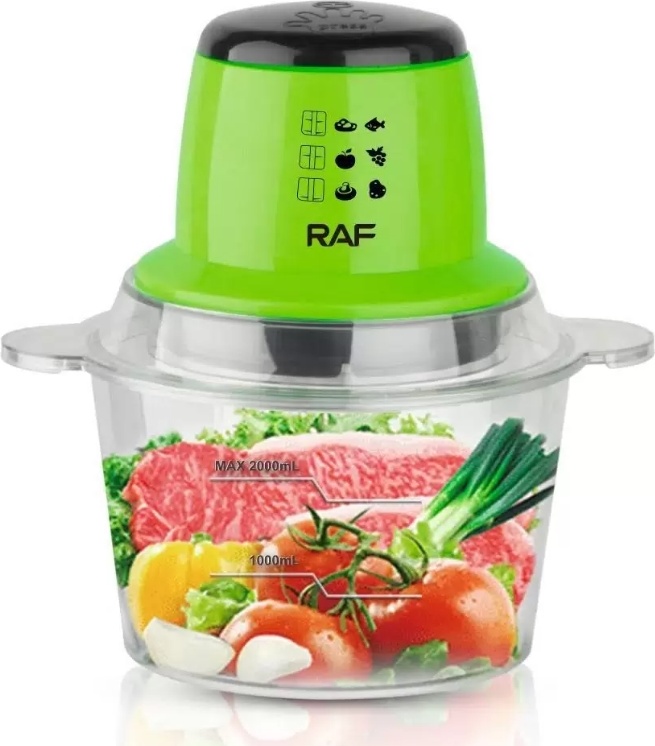 Купить Кухонный измельчитель RAF R.7039 зеленый в Алматы – Магазин на Kaspi.kz