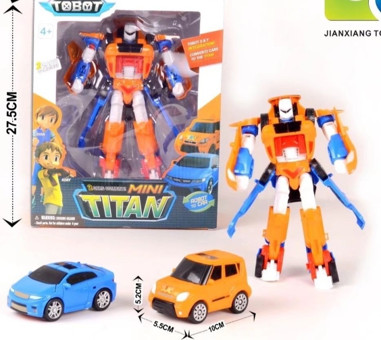 Купить Трансформер Тобот mini TITAN, высота 20 см, мультиколор в Алматы ...