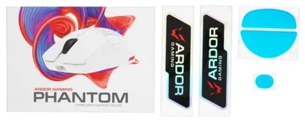 Купить Мышь ARDOR GAMING Phantom ARDW-PH3335-WT белый в Алматы ...