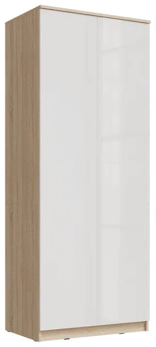 Купить Распашной шкаф МИФ Шкаф 2ст Челси 80 2x202 2х51 4 см белый бежевый в Алматы Магазин