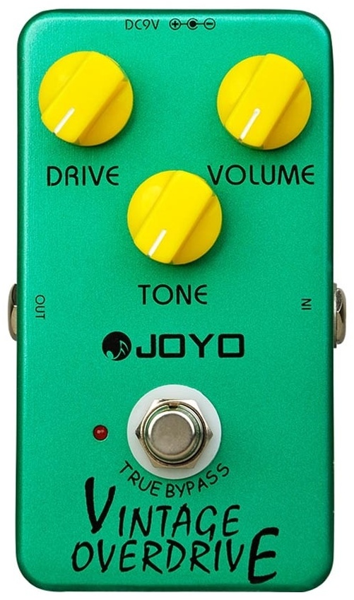 Купить Педаль JOYO JF-01 Vintage Overdrive зеленый в Алматы – Магазин ...