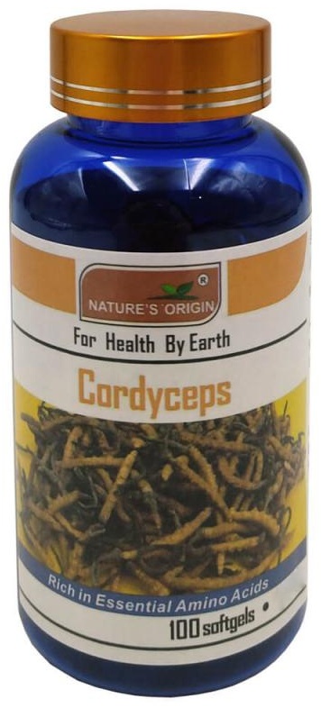 Купить Natures Origin Кордицепс в капсулах для иммунитета капсулы 100