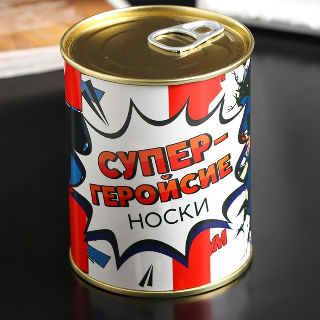 Купить Sima-land Супер геройские носки 4516030 подарок с приколом в ...