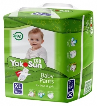 Купить Трусики Yokosun XL, 10 шт в Алматы – Магазин на Kaspi.kz
