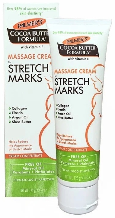 Купить Palmer's Massage Stretch Marks крем 125 мл в Алматы – Магазин на Kaspi.kz