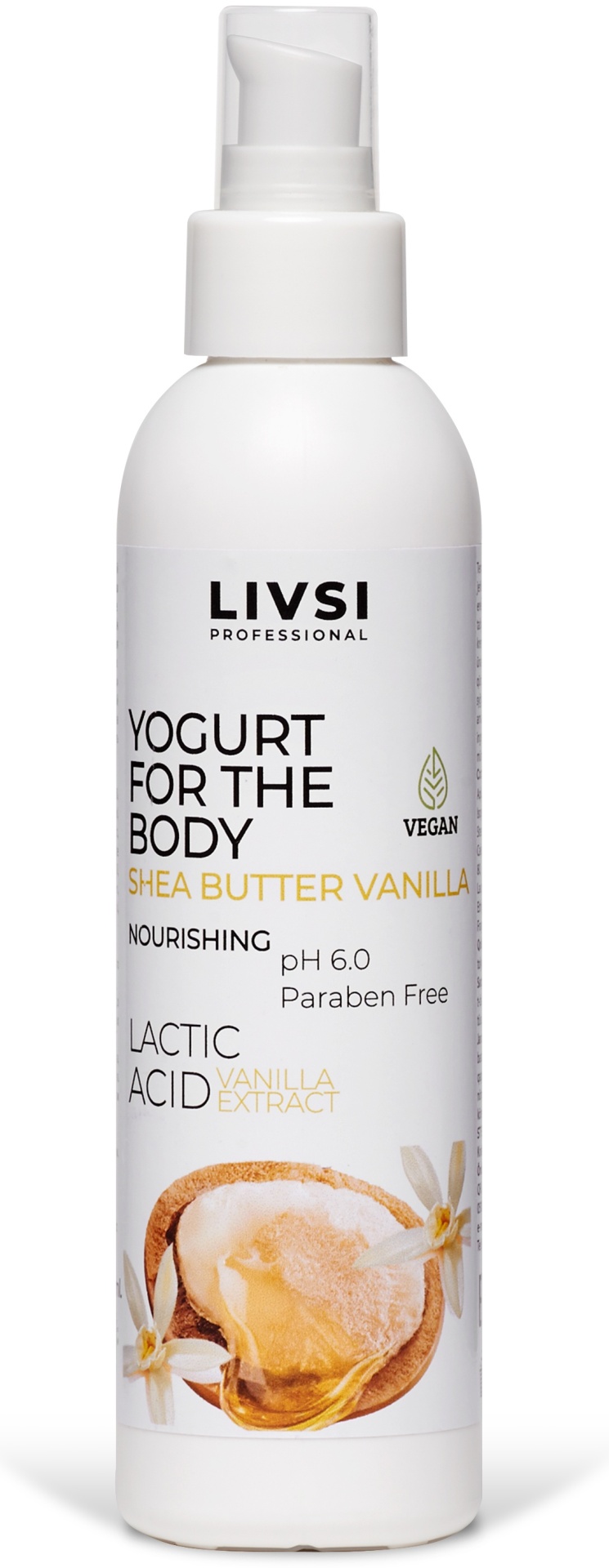 Купить Livsi Shea butter Vanilla йогурт для тела 200 мл в Алматы ...