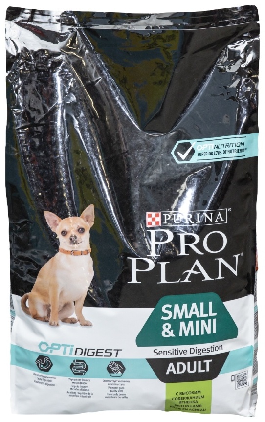 Купить Корм PRO PLAN Adult Small & Mini для мелких пород ягненок 7 кг в ...