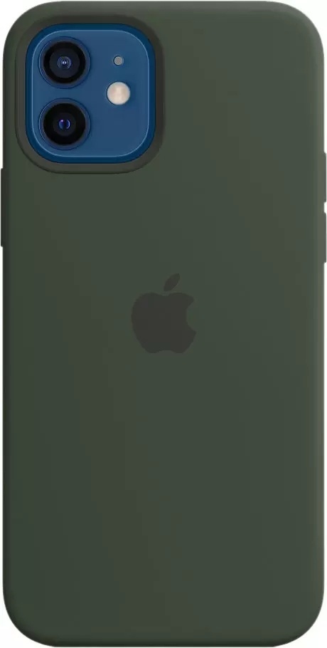 Купить Чехол для Apple iPhone 12, iPhone 12 Pro темно-зеленый в Алматы ...