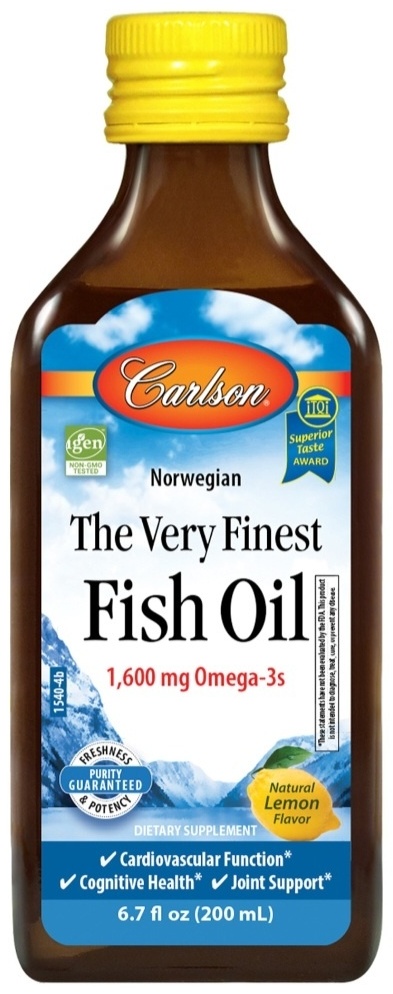 Купить Carlson Labs The Very Finest Fish Oil раствор 200 мл в Алматы ...