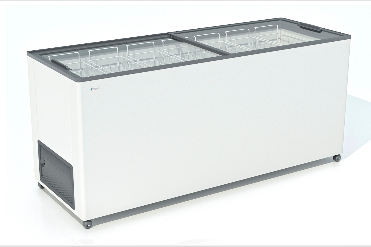 Купить Морозильник FROSTOR F 600 C 600 л серый-белый в Алматы – Магазин ...