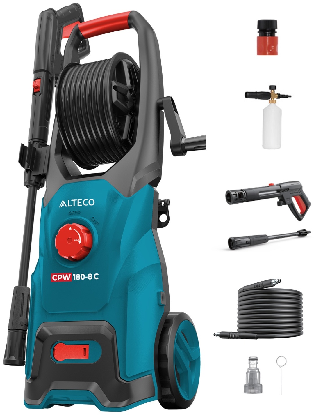 Купить Мойка высокого давления ALTECO CPW 180-8 C 66880, 180 бар в ...