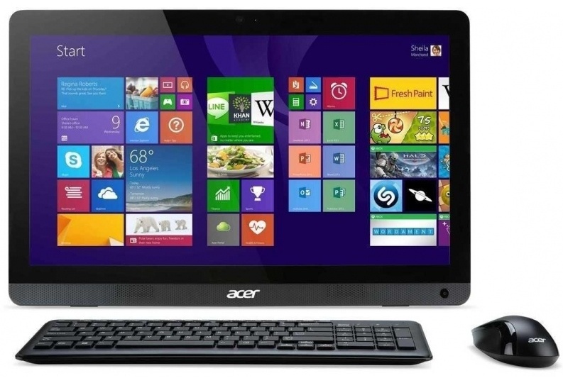 Купить Моноблок Acer Aspire ZC-107 DQ.SVWMC.004 черный в Алматы ...