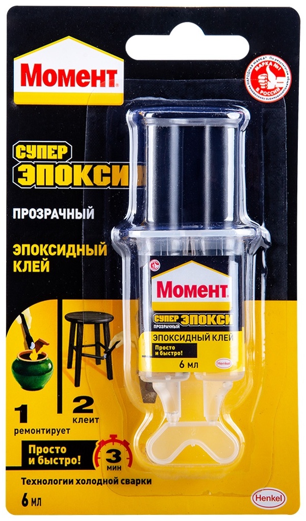 Купить Клей Момент Супер Эпокси 6 мл в Алматы – Магазин на Kaspi.kz