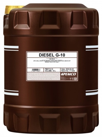 Купить PEMCO Diesel G-10 5W-40 10 л в Алматы – Магазин на Kaspi.kz