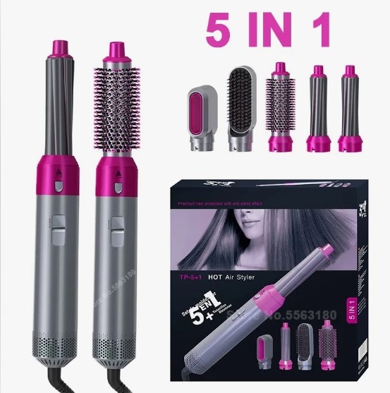 Купить Hot Air Styler TP-5+1 фен-щетка 1000 Вт в Алматы – Магазин на ...