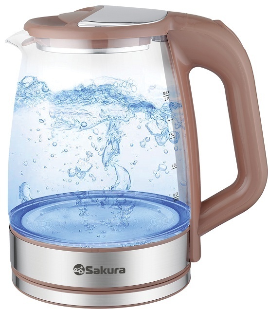 Купить Электрочайник Sakura SA 2722 BR коричневый в Алматы – Магазин на ...