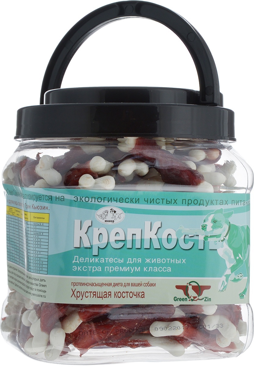 Купить Лакомство GreenQZin КрепКость 53578 кальциевая косточка с уткой ...