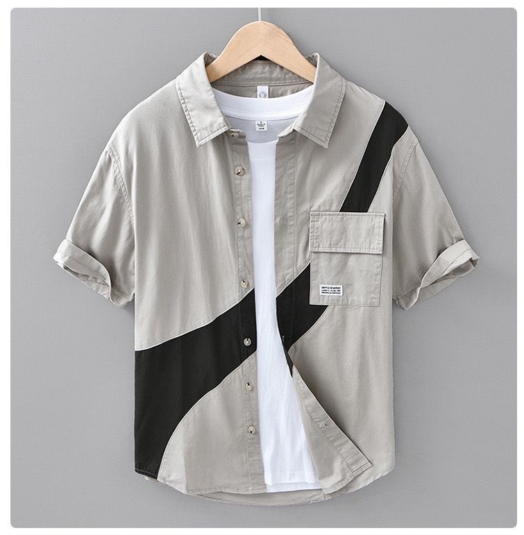 Купить Рубашка полуприталенная Hayal бежевый в Алматы – Магазин на Kaspi.kz