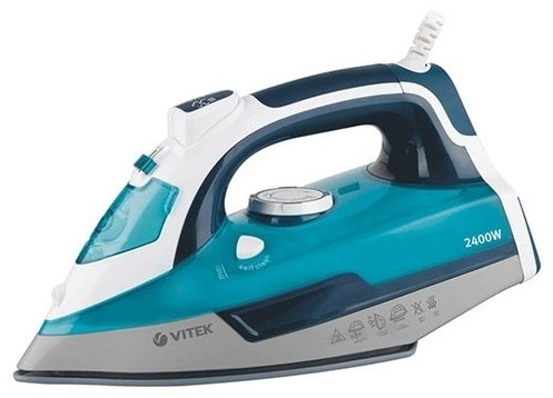 Купить Утюг Vitek VT-1266 синий в кредит в Алматы – Kaspi Магазин