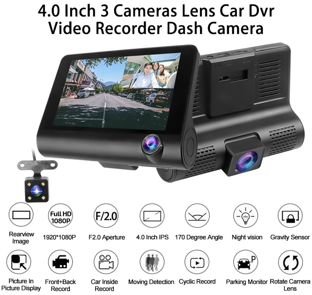 Купить Видеорегистратор Cardvr Q-504 черный в кредит в Астане – Kaspi ...