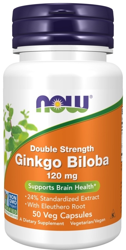 Купить NOW Ginkgo Biloba 120 мг 50 капсул в кредит в Алматы – Kaspi Магазин