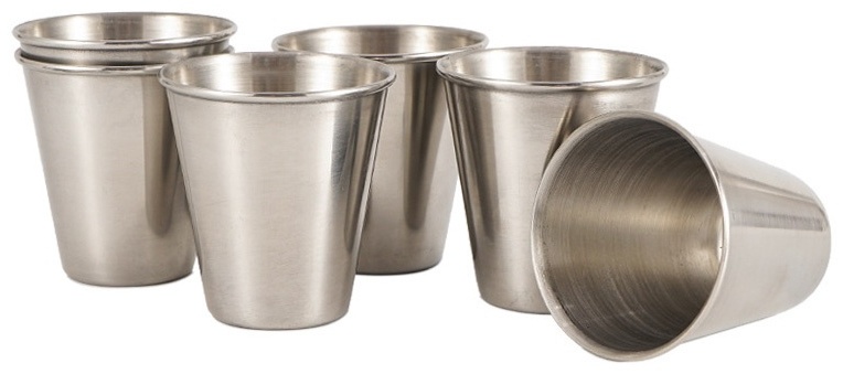 Купить CLS Mini Liquor Cup Set 6p серебристый 6 предметов в Алматы ...