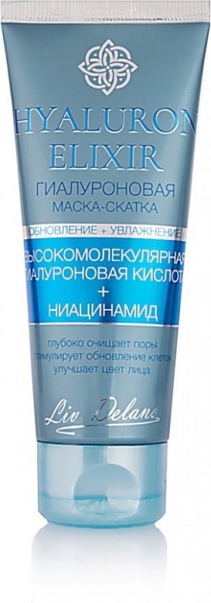 Купить Маска для лица Liv Delano крем Hyaluron Elixir 75 г в Алматы ...