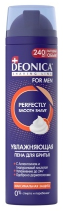 Купить Deonica Максимальная защита пена для бритья 240 мл в Алматы – Магазин на Kaspi.kz