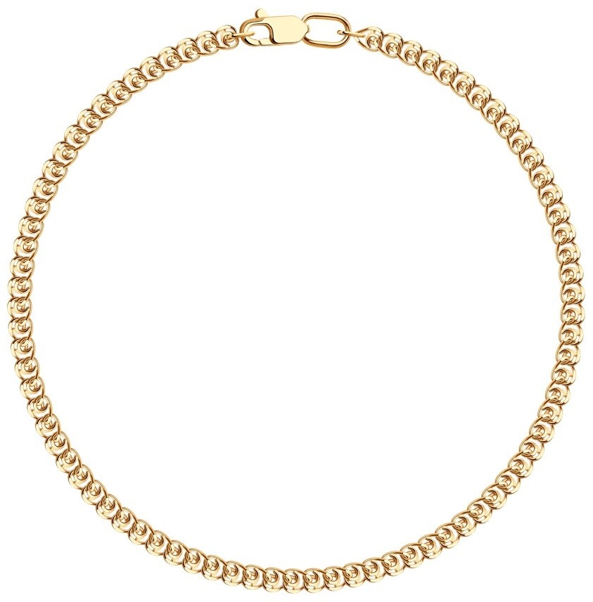 Купить Браслет SOKOLOV 985080402 длина 18 см, вес 1.45 г серебро, плетение лав в Алматы ...