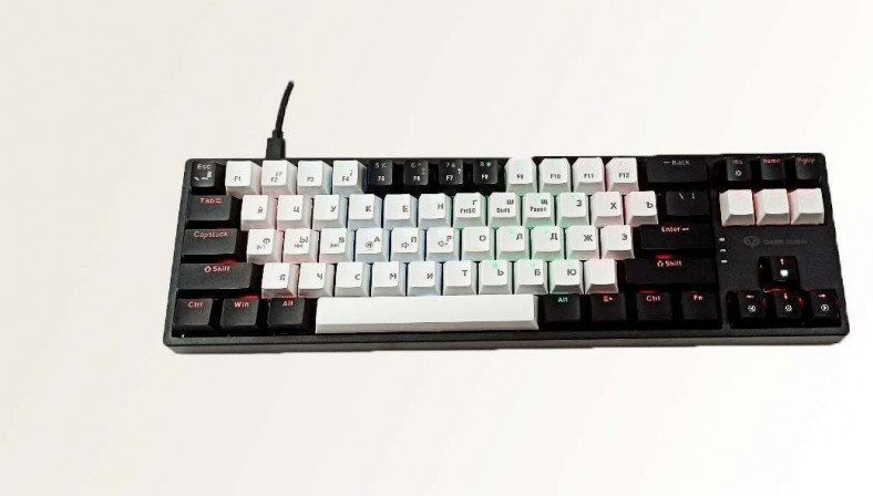 Купить DARK ALIEN K710 RGB Red Axis Switch RU+ENG черный в кредит в ...
