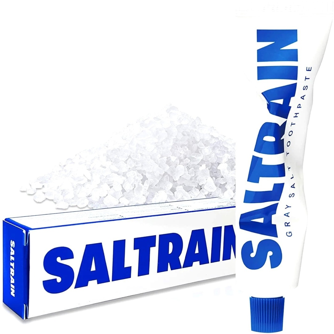 Купить SALTRAIN зубная паста Gray Salt Toothpaste 100 мл в Алматы ...