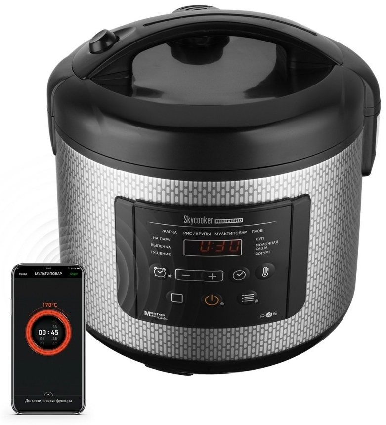 Купить Мультиварка REDMOND SkyCooker RMC-M227S черный в Алматы ...
