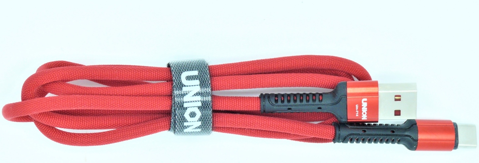 Купить Кабель Union USB 2.0 (M), USB TypeC (M) красный в Алматы ...