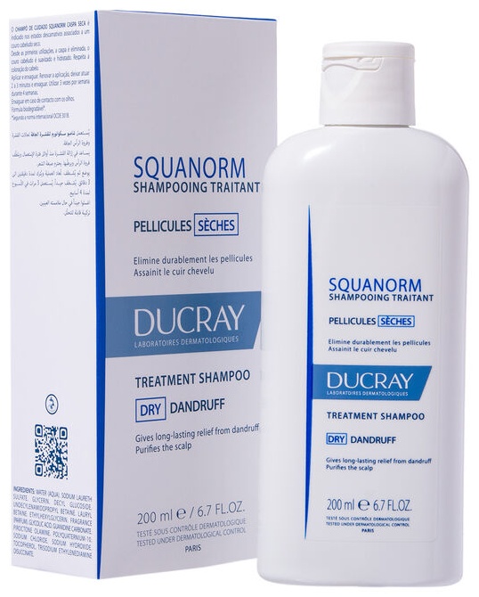 Купить DUCRAY Squanorm шампунь 200 мл в Алматы – Магазин на Kaspi.kz