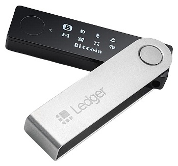 Купить Аппаратный кошелек Ledger Nano X черный в Алматы – Магазин на ...