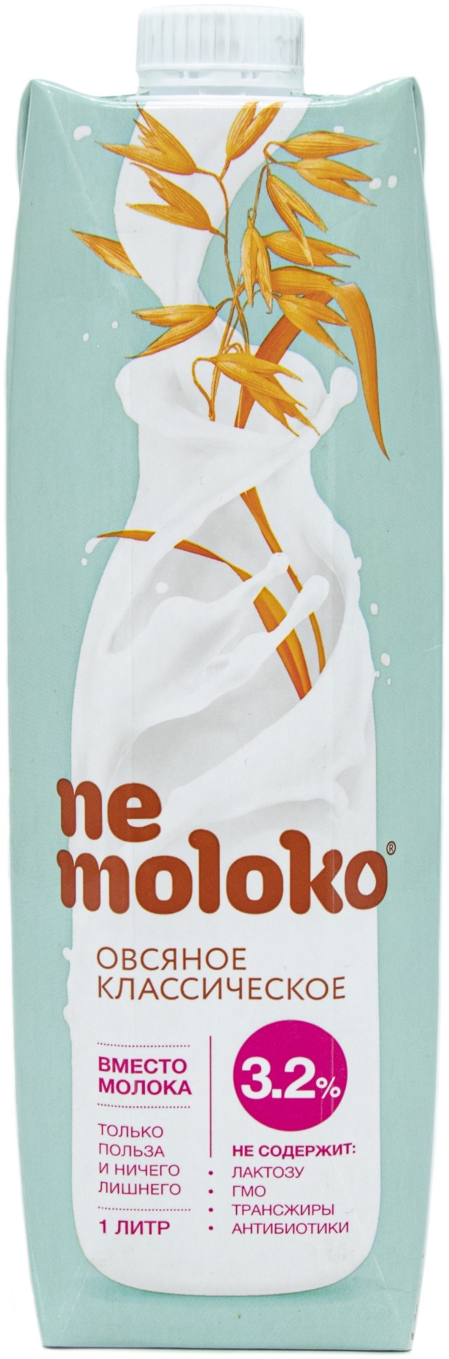 Купить Nemoloko Овсяное классическое 3.2% 1 л в Алматы – Магазин на Kaspi.kz
