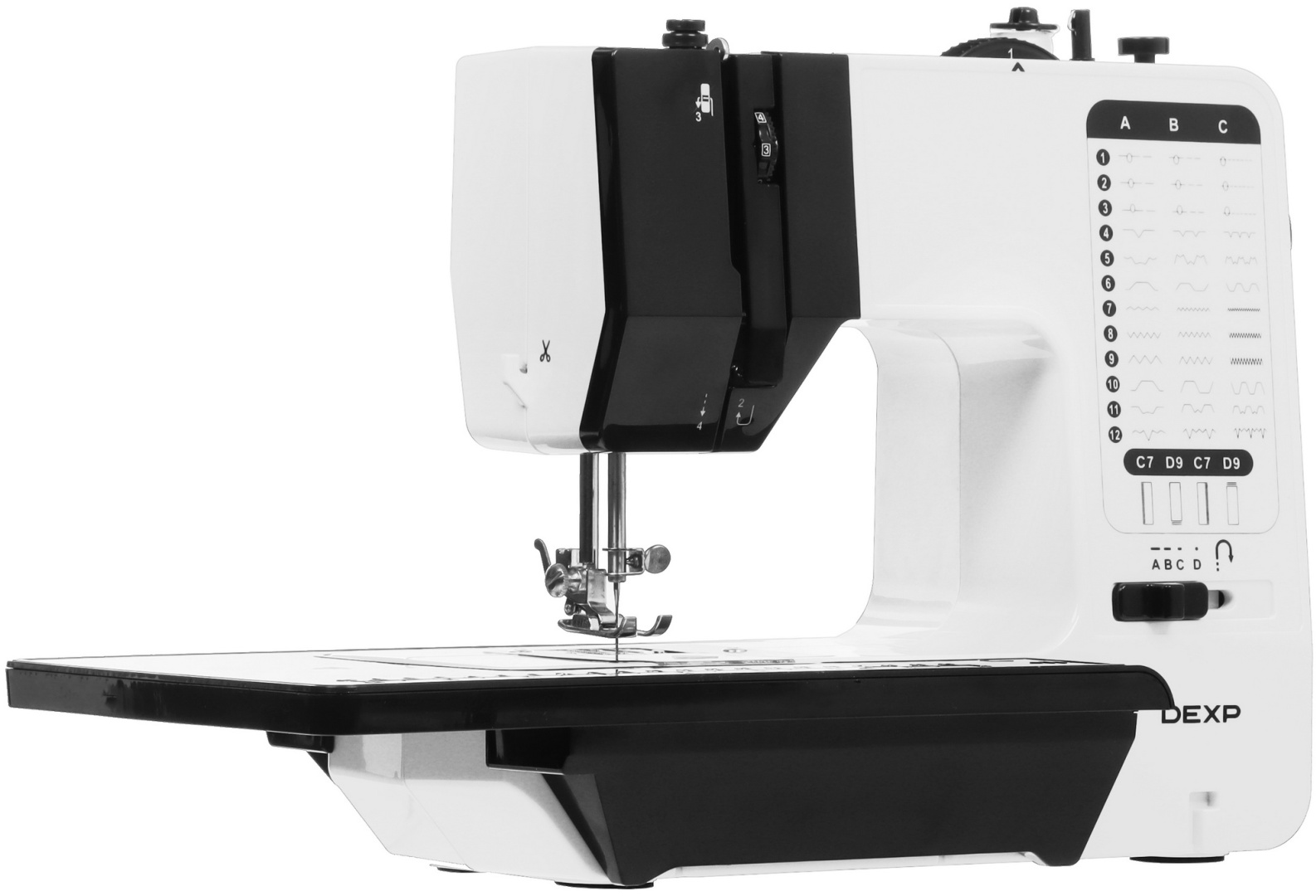 Купить Швейная машина DEXP SM-3800J белый в Алматы – Магазин на Kaspi.kz