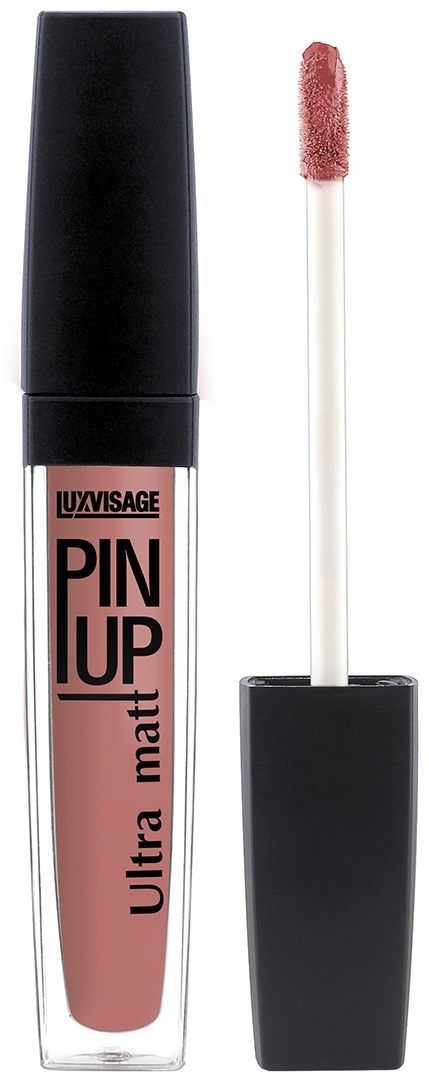 Купить LUXVISAGE Pin-Up Ultra Matt блеск для губ бежевый №18 Cream ...