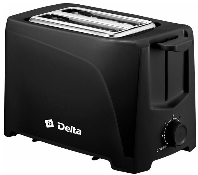 Купить Тостер DELTA DL-6900 черный в Алматы – Магазин на Kaspi.kz