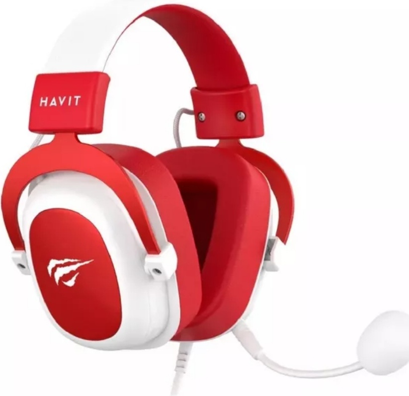 Купить Наушники Havit H2002d красный в Алматы – Магазин на Kaspi.kz