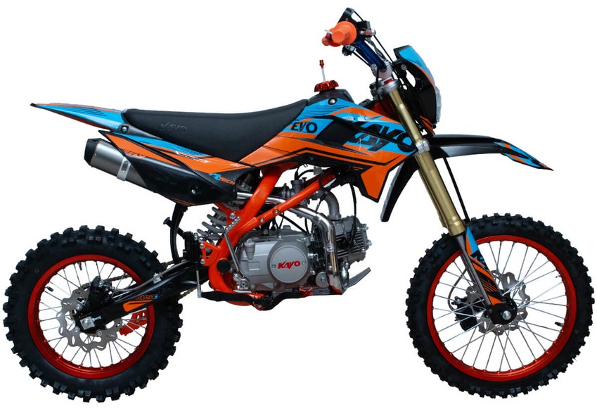 Купить Мотоцикл KAYO EVO YX125 синий в Алматы – Магазин на Kaspi.kz