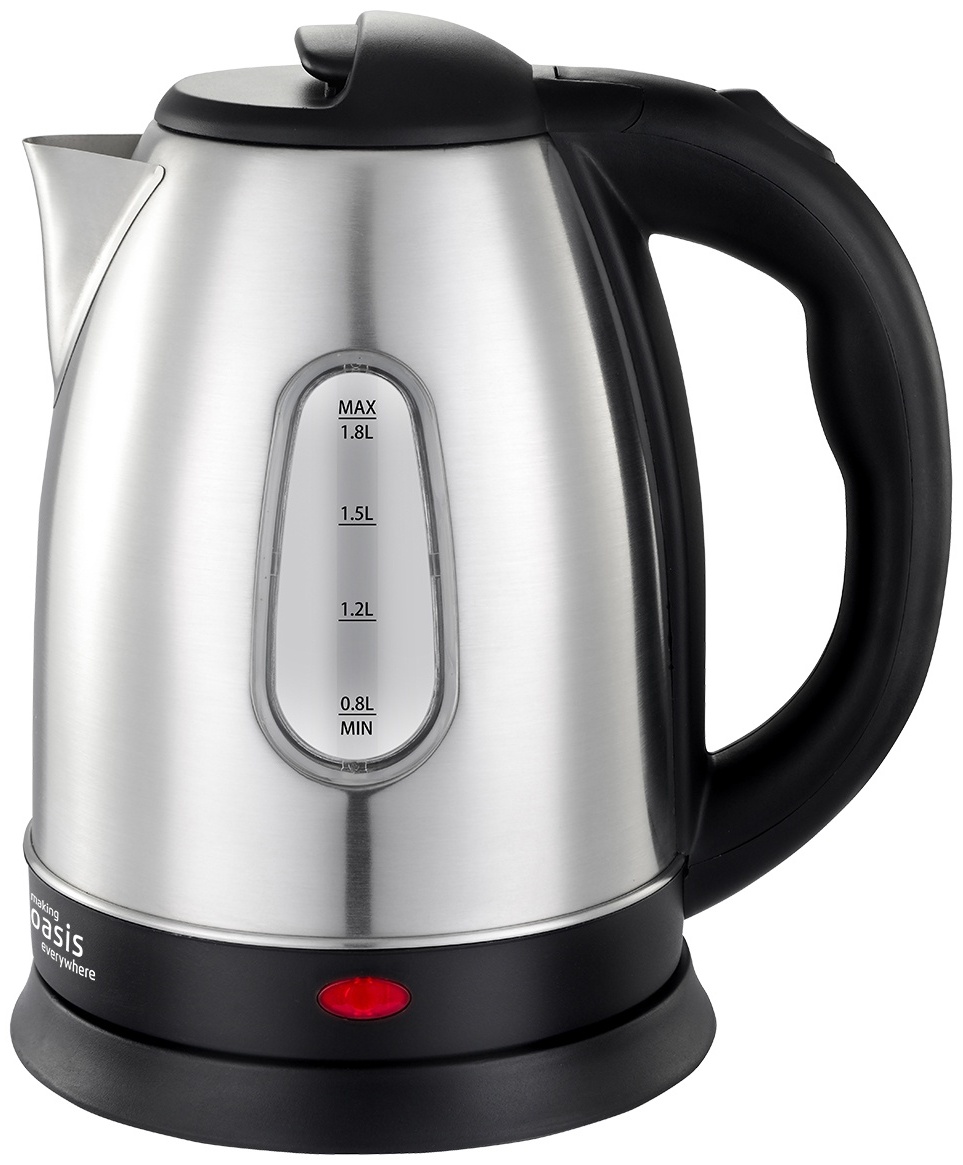 Купить Электрочайник Oasis K-10SWS стальной в Алматы – Магазин на Kaspi.kz